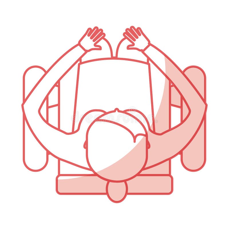 Top View Women Sitting Cartoon Stock Vector - Illustration of chair ...