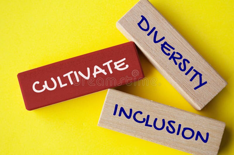 Top View of Wooden Blocks with Text - Diversity, Inclusion and Equity ...