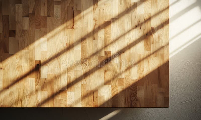 Top View of a Wooden Countertop, Frame of Autumn Leaves and Nuts Stock ...