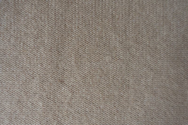 Top View of Wrong Side of Beige Knit Fabric Stock Photo - Image of ...
