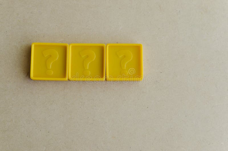 Yellow Question Mark Isolated On A White Background Stock Photo - Image ...