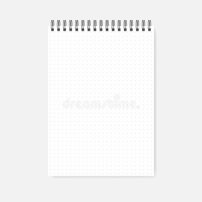 Dotted Page for Print. Grid for Logo Designer and Typography Art ...