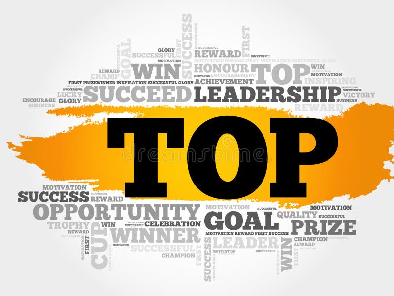 Top word cloud stock illustration. Illustration of glory - 201070714