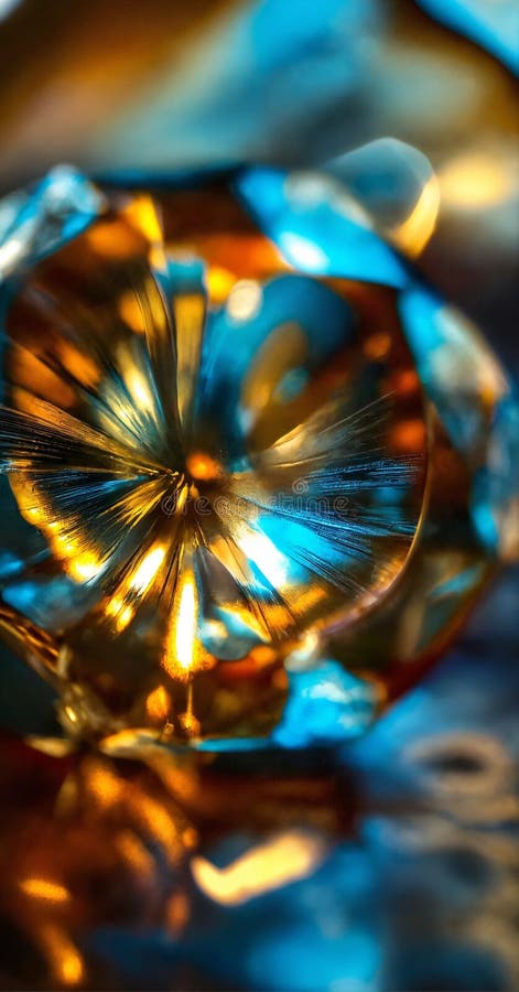 Topaz Isolated Caustics through Topaz Black Background Topaz Isolated ...