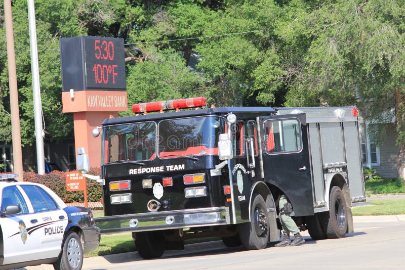 Topeka Police Response Team Vehicle Editorial Photo - Image of sheriff ...