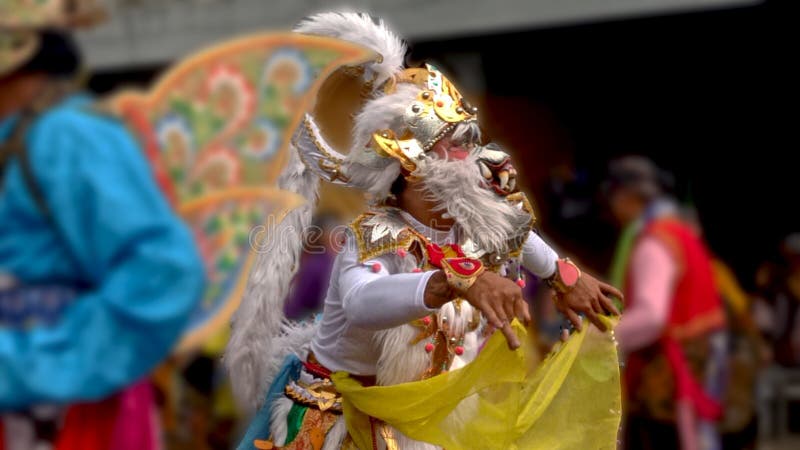 Topeng Ireng Dance Culture of Java Editorial Photography - Image of ...