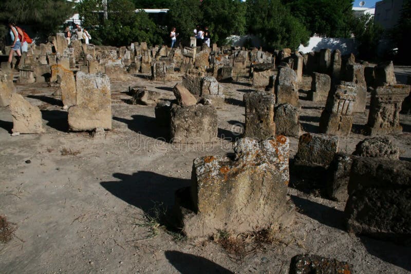Carthage - the Tophet stock photo. Image of blue, necropolis - 7755820