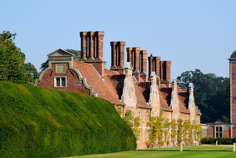 Blickling Hall - The Parterre Stock Photo - Image of stately, leisure ...