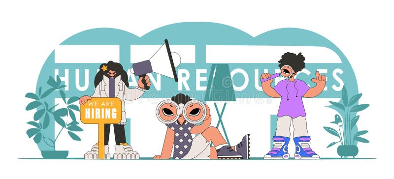 Topic HR Specialists. a Team Working in the Field of Human Resources ...