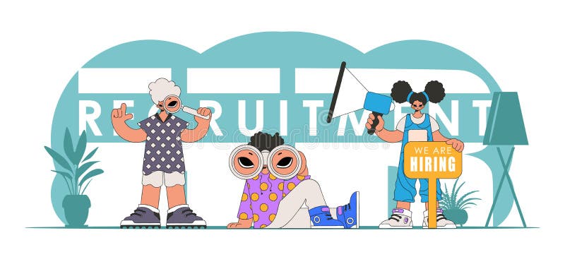 Topic HR Specialists. Workers in the Sphere of Human Resource. Stock ...