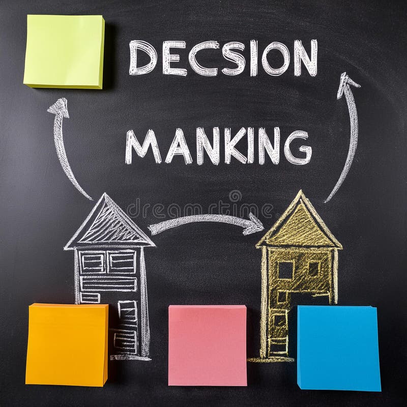 Decision Making Concept on Blackboard. Stock Photo - Image of ... Decision Making Concept on Blackboard. Stock Photo - Image of ...