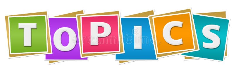 Topics Stock Illustrations – 17,770 Topics Stock Illustrations, Vectors ...