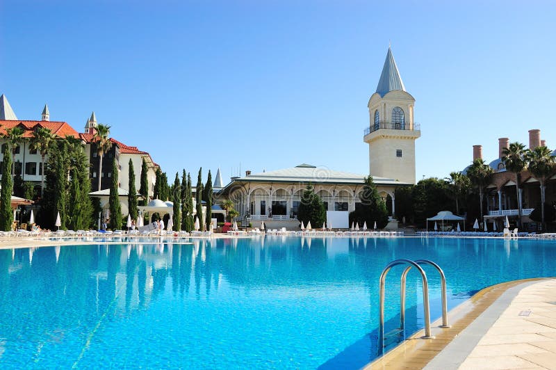 Topkapi Palace Hotel Resort Stock Image - Image of holiday, tourism ...