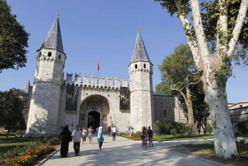 Topkapi Palace in Istanbul,Turkey Editorial Stock Image - Image of ...