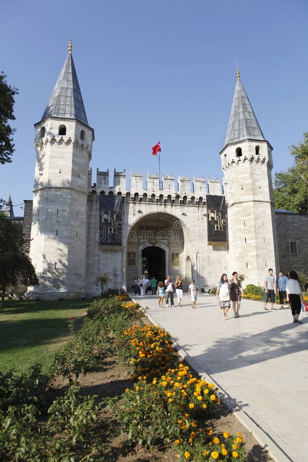 Topkapi Palace in Istanbul,Turkey Editorial Stock Image - Image of ...