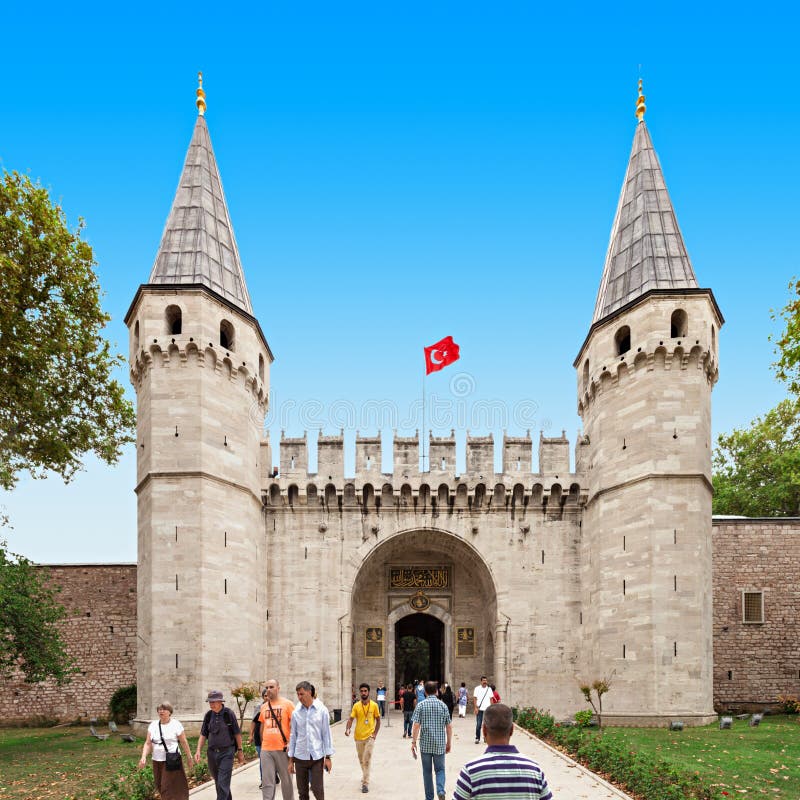 Topkapi palace, Istanbul editorial stock image. Image of historic ...