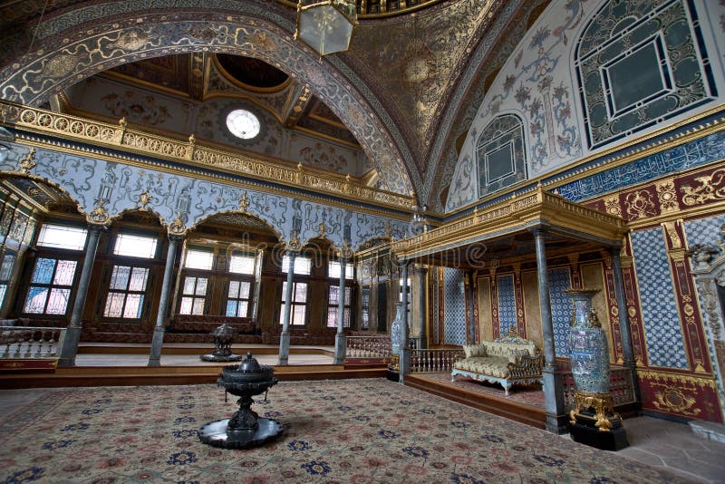 Topkapi Palace: Throne Room Editorial Photography - Image of orient ...