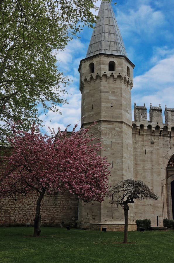 The Famous Topkapi Palace Museum in Istanbul, Turkey Stock Image ...
