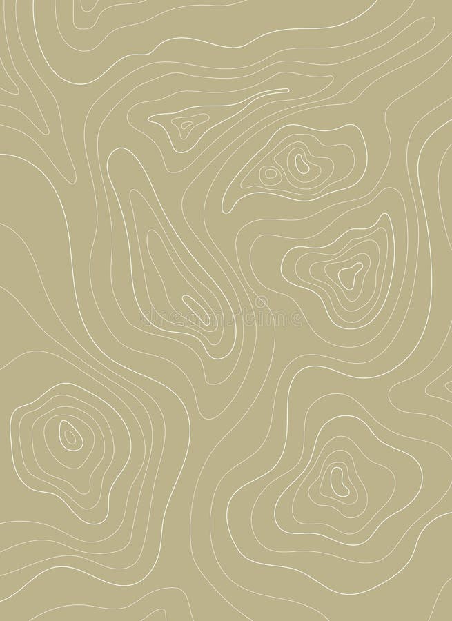 Simple Topographic Map Texture Background Stock Vector - Illustration ...