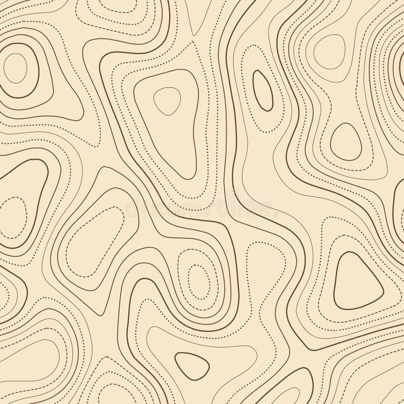 Topographic contours. stock vector. Illustration of beautiful - 137707935