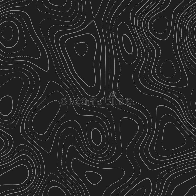 Topographic contours. stock vector. Illustration of beautiful - 138333026