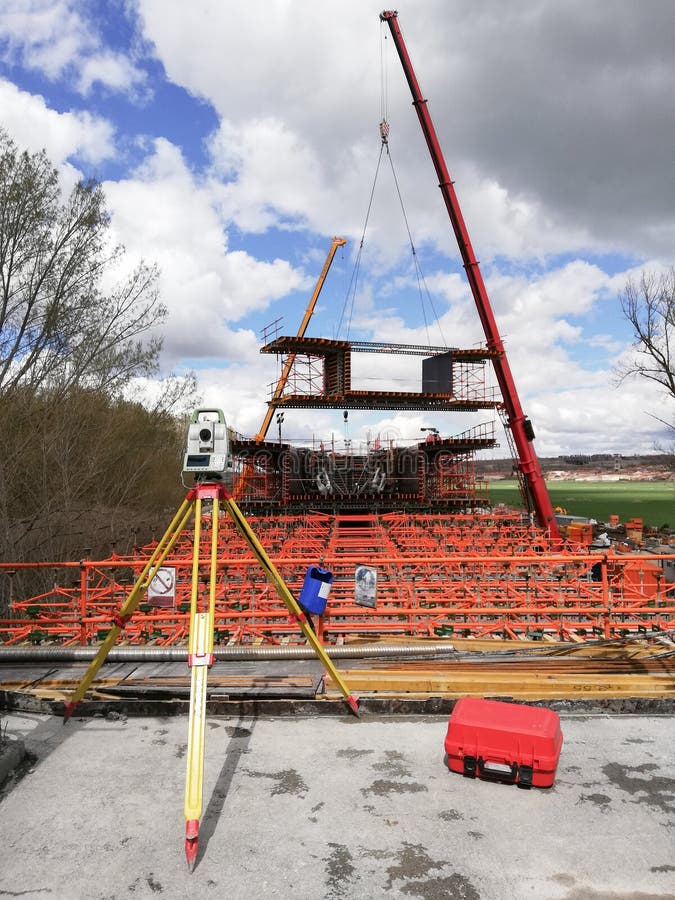 Topographic Instrument To Support the Construction of a Bridge during ...