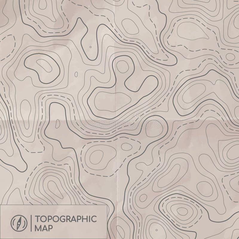 Topographic Line Map. Abstract Topographic Map Concept with Copy Space ... Topographic Line Map. Abstract Topographic Map Concept with Copy Space ...