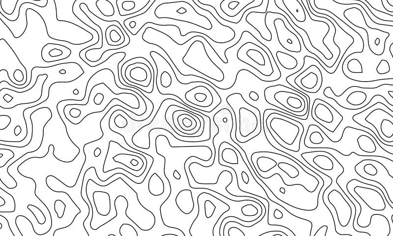 Topographic Line Map Pattern. Contour and Textured Background of ... Topographic Line Map Pattern. Contour and Textured Background of ...