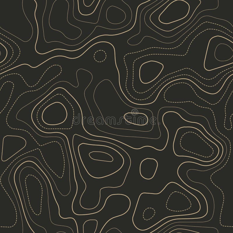 Topographic map. stock vector. Illustration of cartography - 144566143