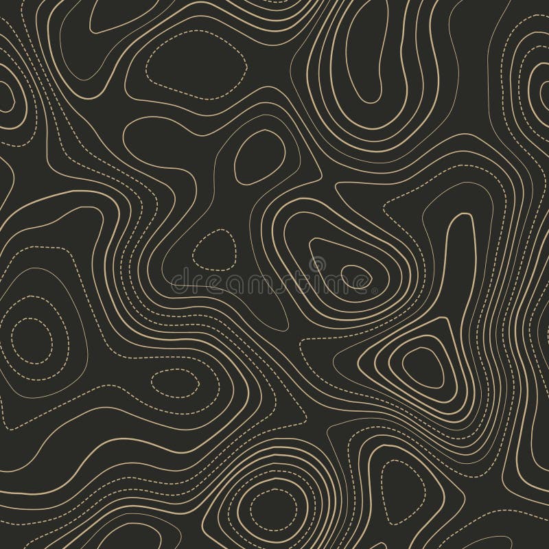 Topographic Map Background. Stock Vector - Illustration of decorative ...