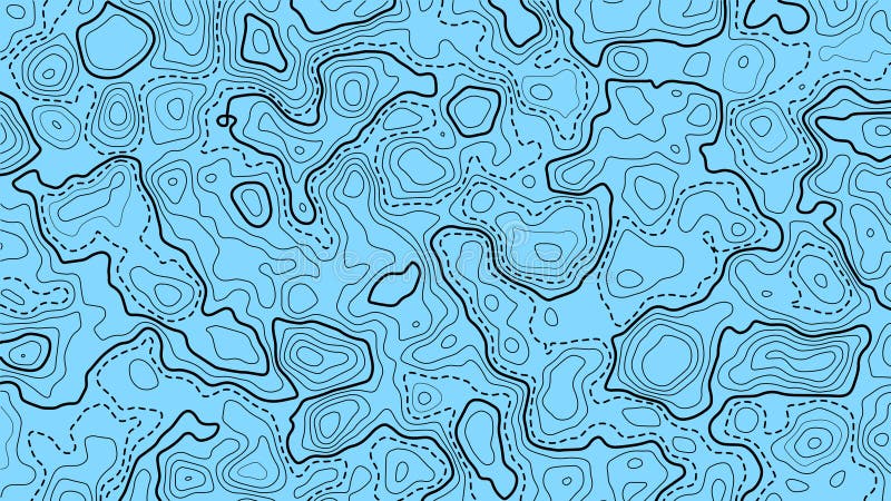 Topographic Map Background. Generating a Terrain Elevation Map. Grid ...