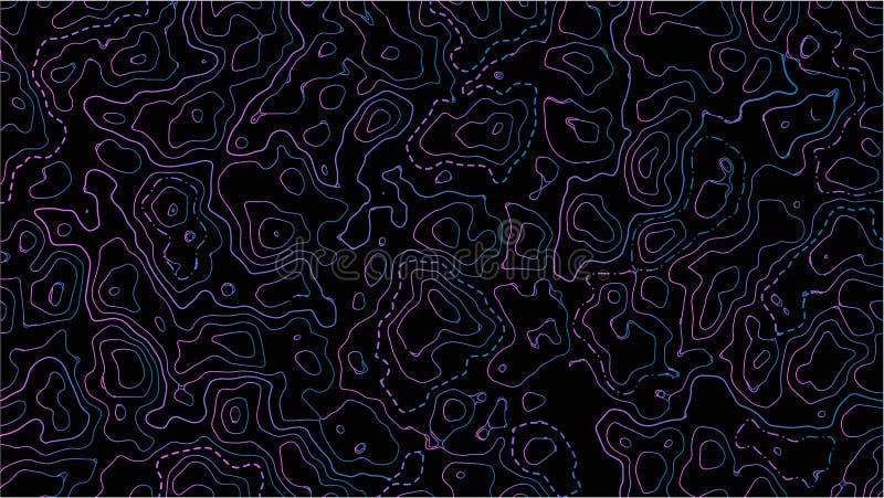 Topographic Map Background. Grid Map. Abstract Vector Illustration ...