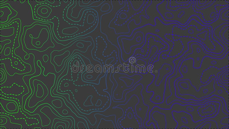 Topographic Map Background. Terrain Height Map Generation. Grid Map ...