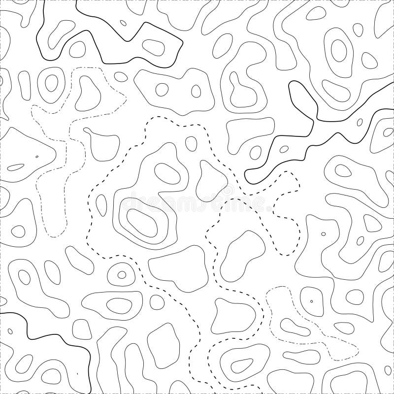 Topographic Map Contour Background. Contour Map. Geographical World ...