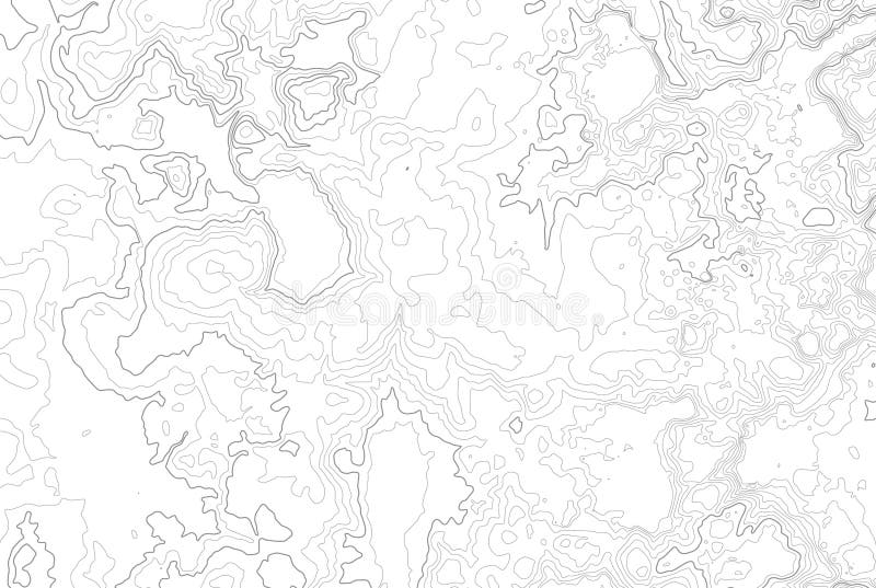 Topographic Map Contour Background. Topo Map with Elevation. Contour ...
