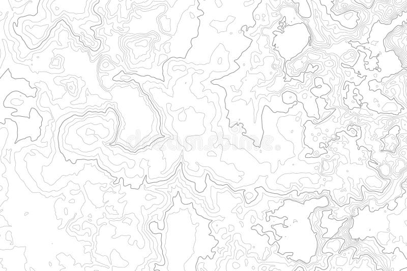 Topographic Map Contour Background. Topo Map with Elevation. Contour ...