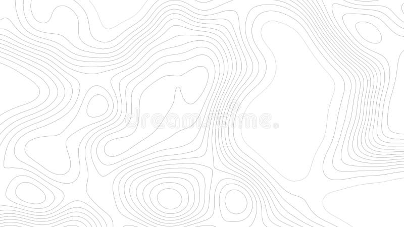 Topographic Map Contour Animation. Topo Map with Elevation Sliding ...