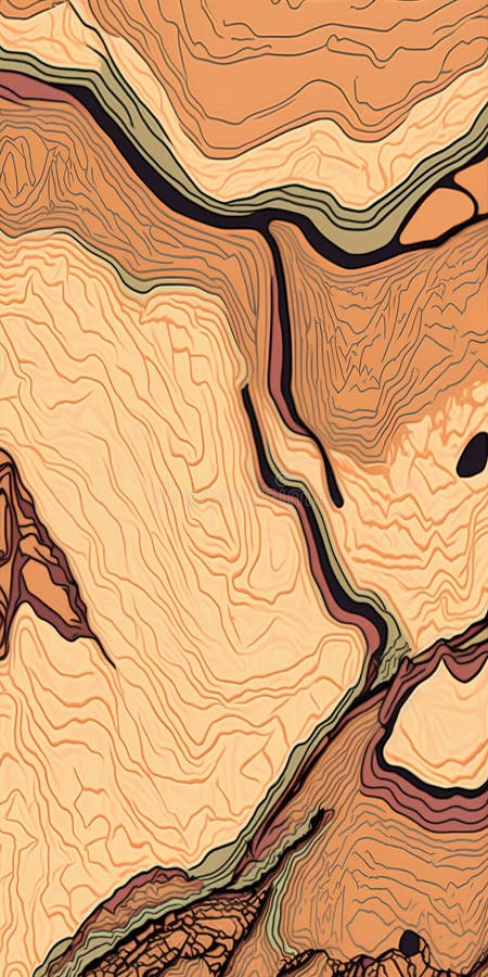 Topographic Map of the Forest. Abstract Topographic Map of the Forest ...