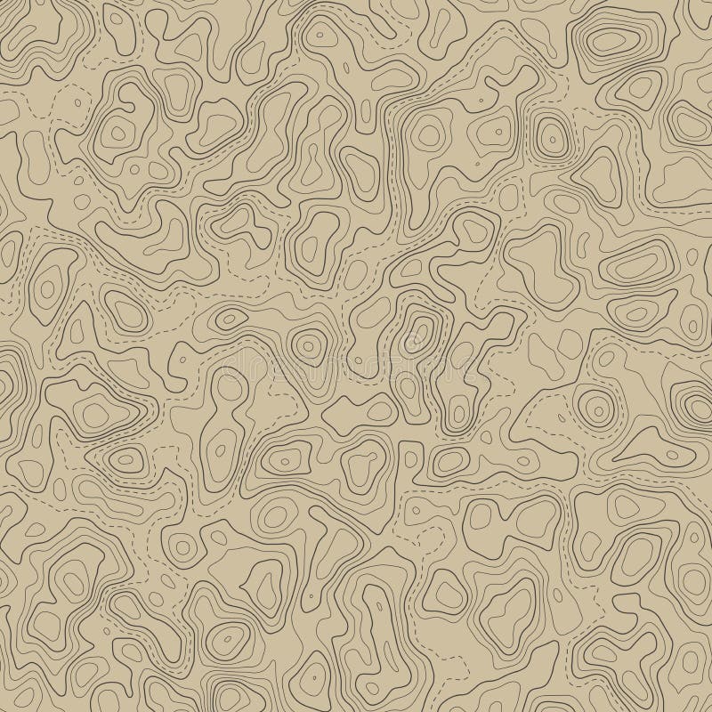 Topographic Map. Geographical Background of the Relief. Contour Maps ...
