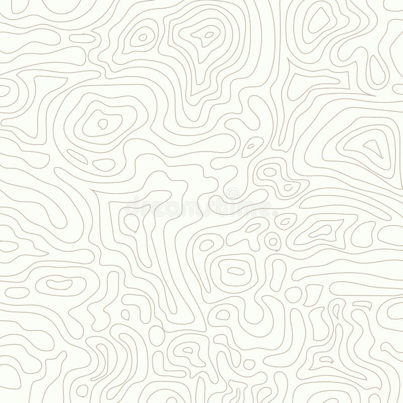 Brown Topographical Map Background Stock Illustration - Illustration of ...