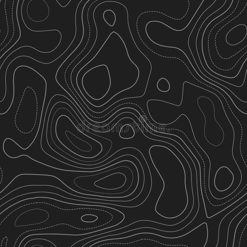 Topographic map lines. stock vector. Illustration of line - 143002180