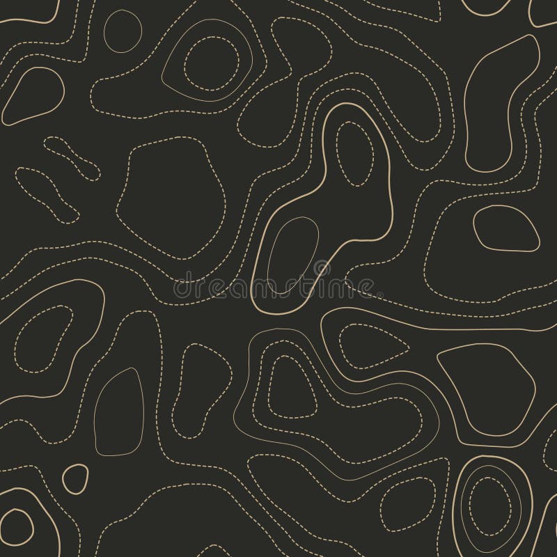 Brown Topographical Map Stock Illustrations – 235 Brown Topographical ...