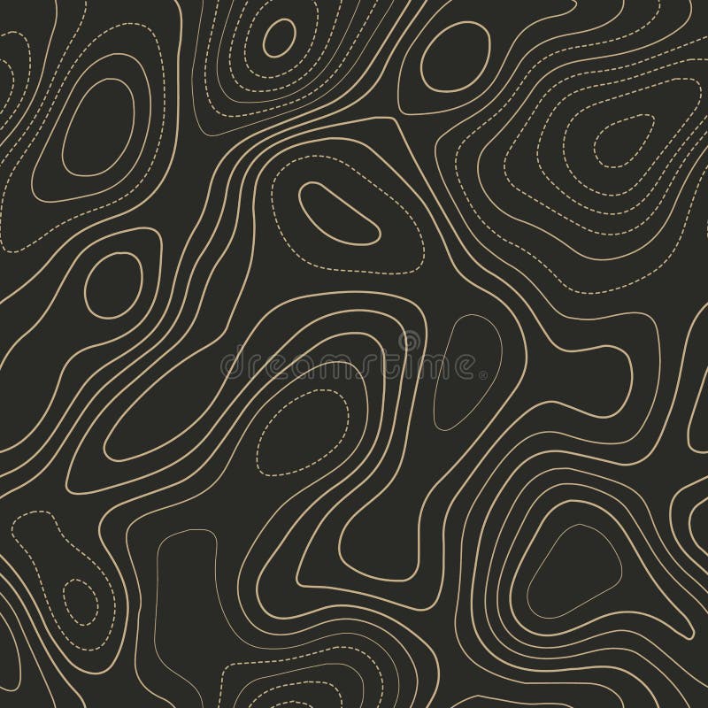 Topographic map lines. stock vector. Illustration of geographic - 137397940