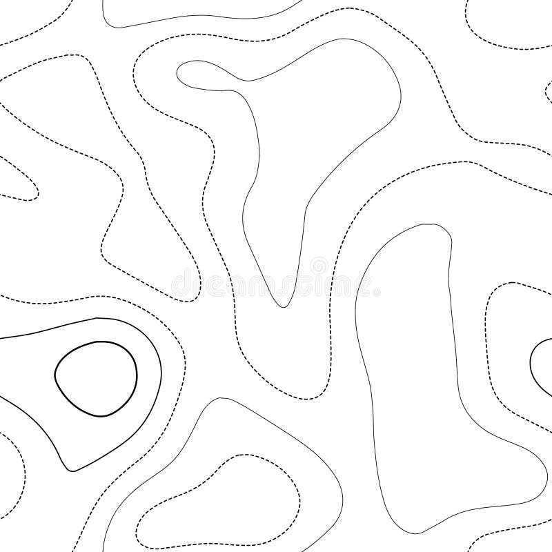 Topographic map lines. stock vector. Illustration of geography - 140266628