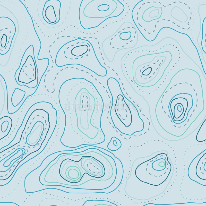 Topographical Map Trails Stock Illustrations – 89 Topographical Map ...