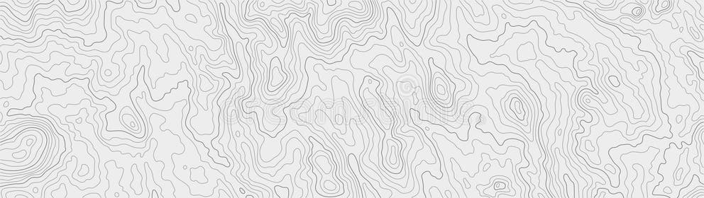 Topographic Map Patterns, Topography Line Map. Outdoor Vector ...