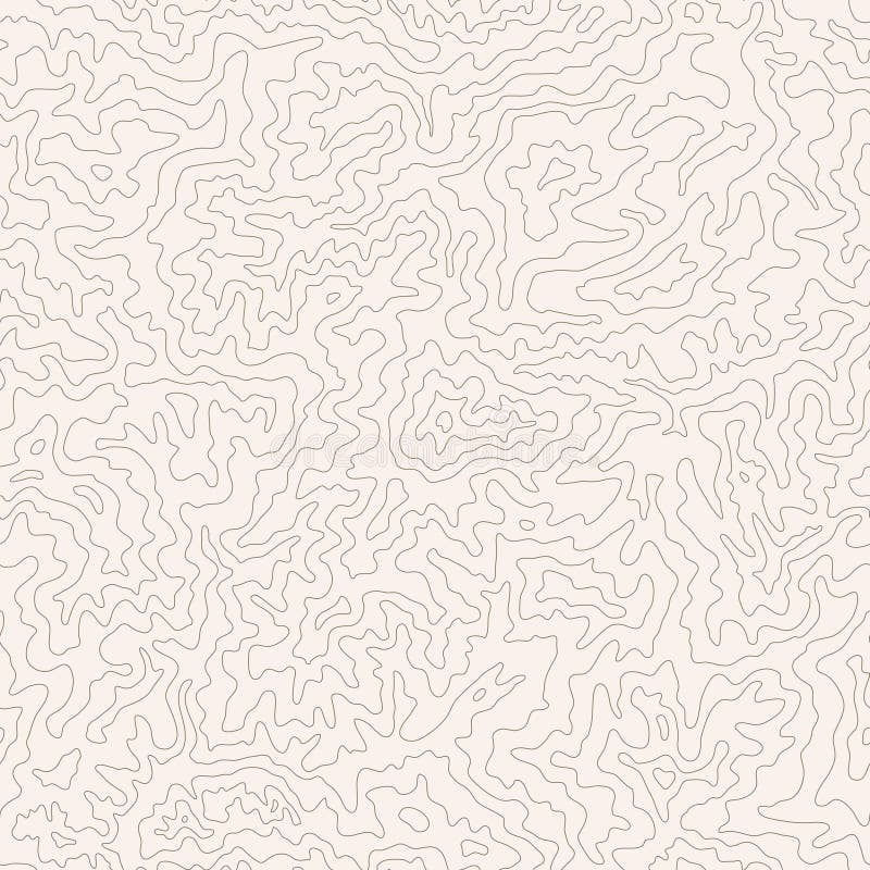 Topographic Map Seamless Pattern Background, with Wavy Lines Stock ... Topographic Map Seamless Pattern Background, with Wavy Lines Stock ...