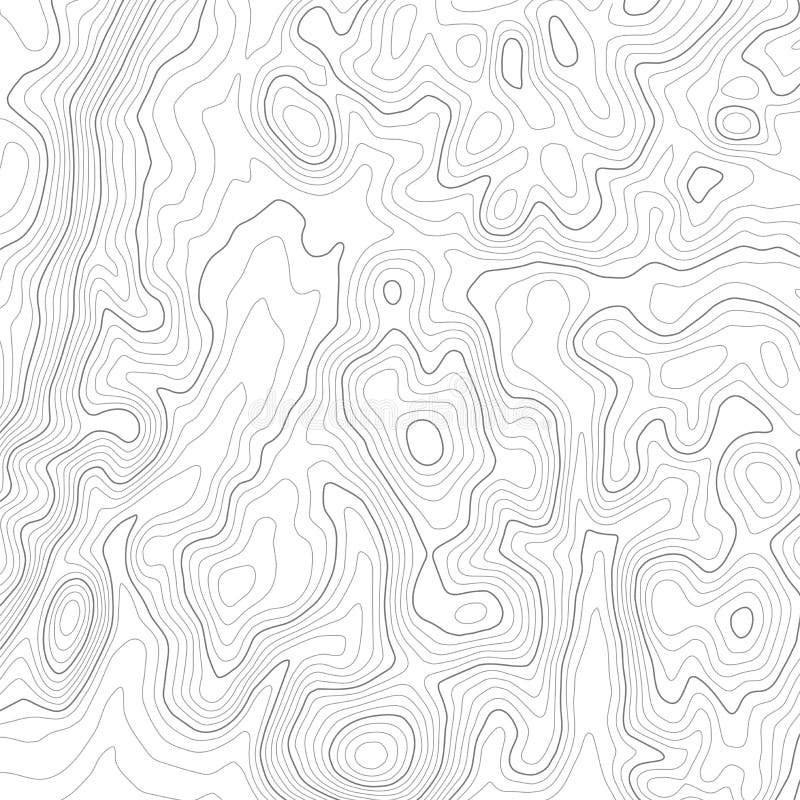 Topographic Map Seamless Pattern Stock Vector - Illustration of ...