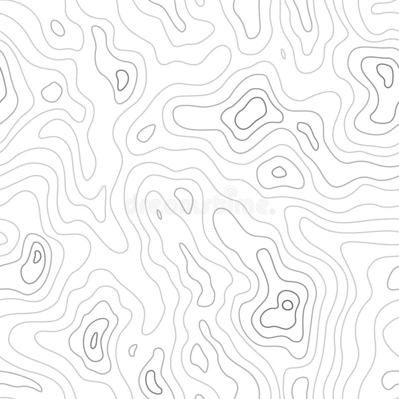 Topographic Map Seamless Pattern Stock Vector - Illustration of ...