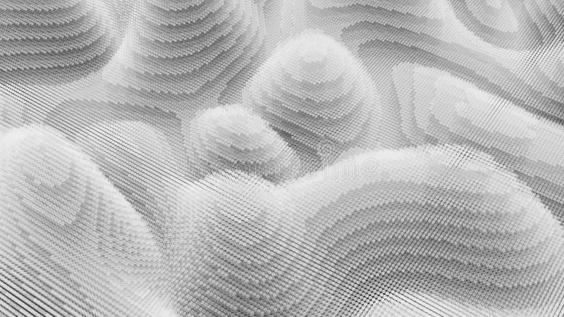 Topographic Map, Terrain Like Abstract Backdrop. Fractal Background ...